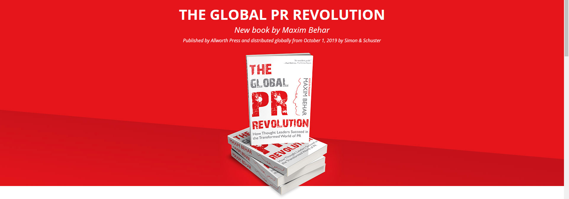 The Global PR Revolution